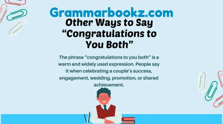 20+ Other Ways to Say “Congratulations to You Both” (Formal, Informal ...
